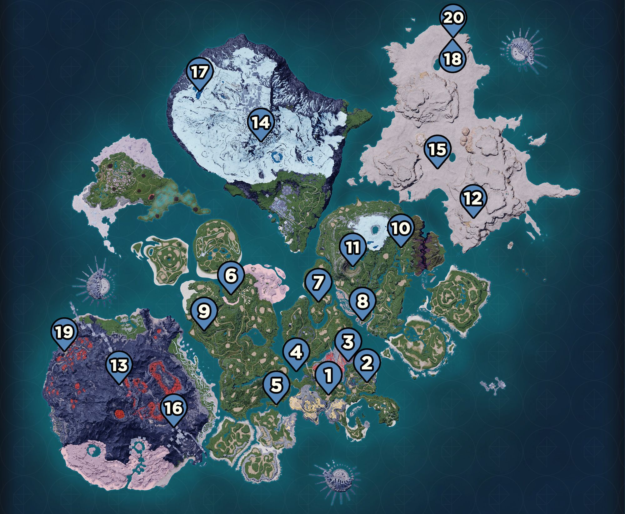 How to get all legendary schematics in Palworld