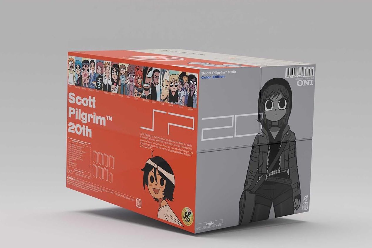 Save over $100 on each of the Scott Pilgrim hardcover box sets