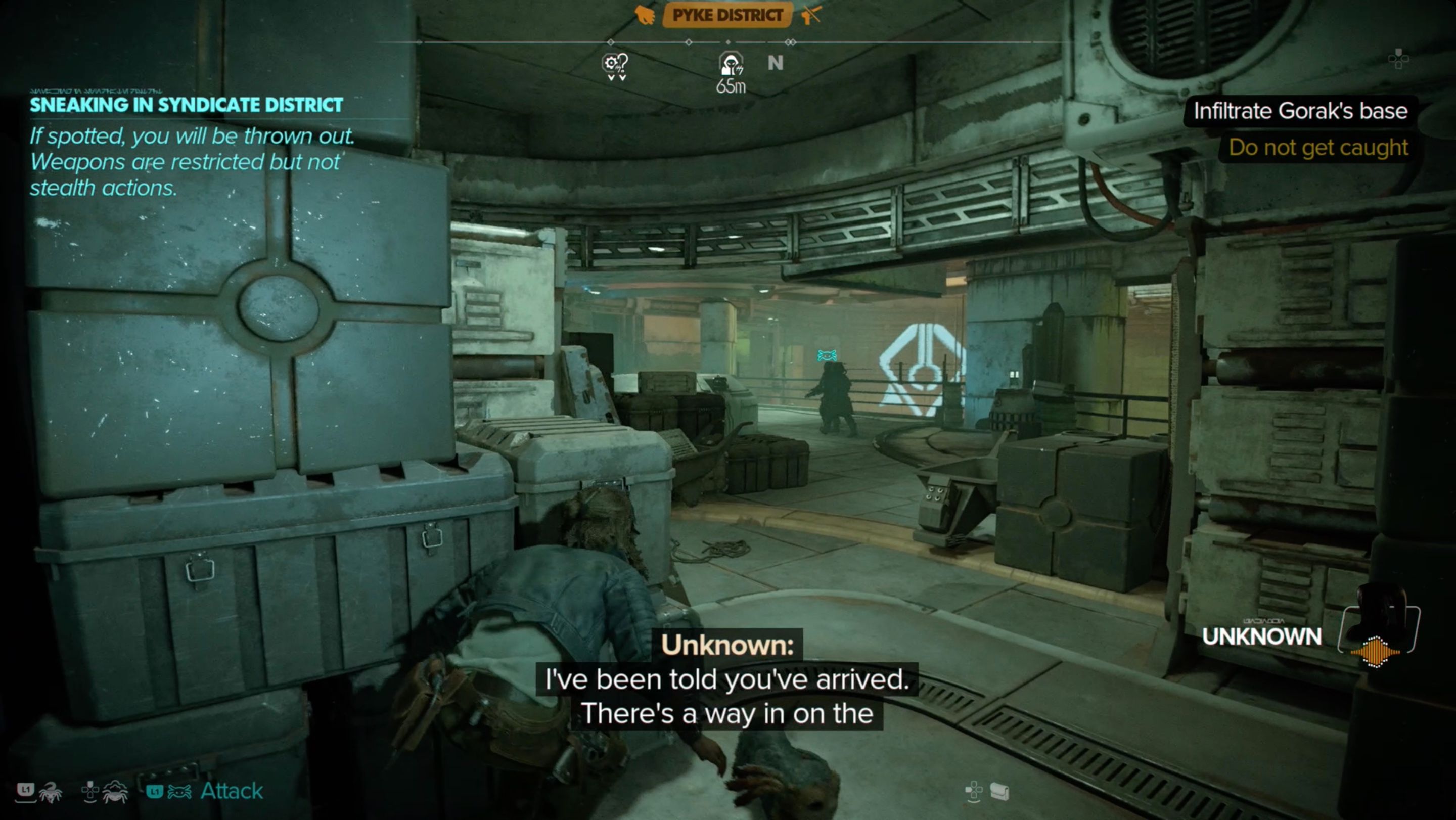 Pyke Syndicate District and Gorak base walkthrough in Star Wars Outlaws