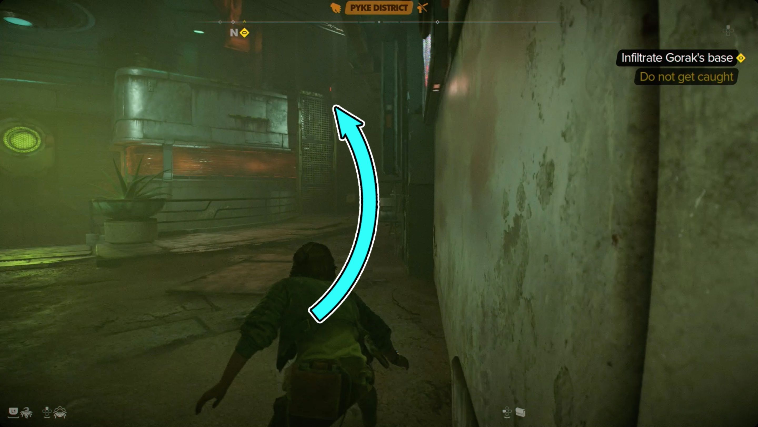 Pyke Syndicate District and Gorak base walkthrough in Star Wars Outlaws