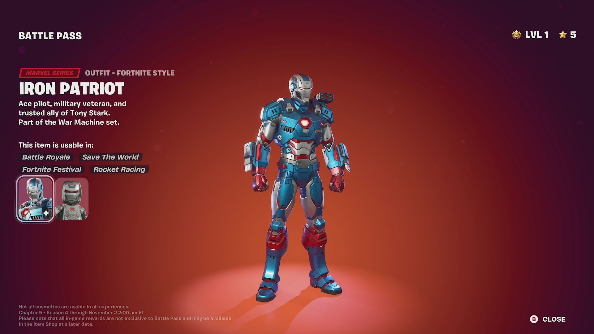 All Fortnite Chapter 5 Season 4 battle pass skins list