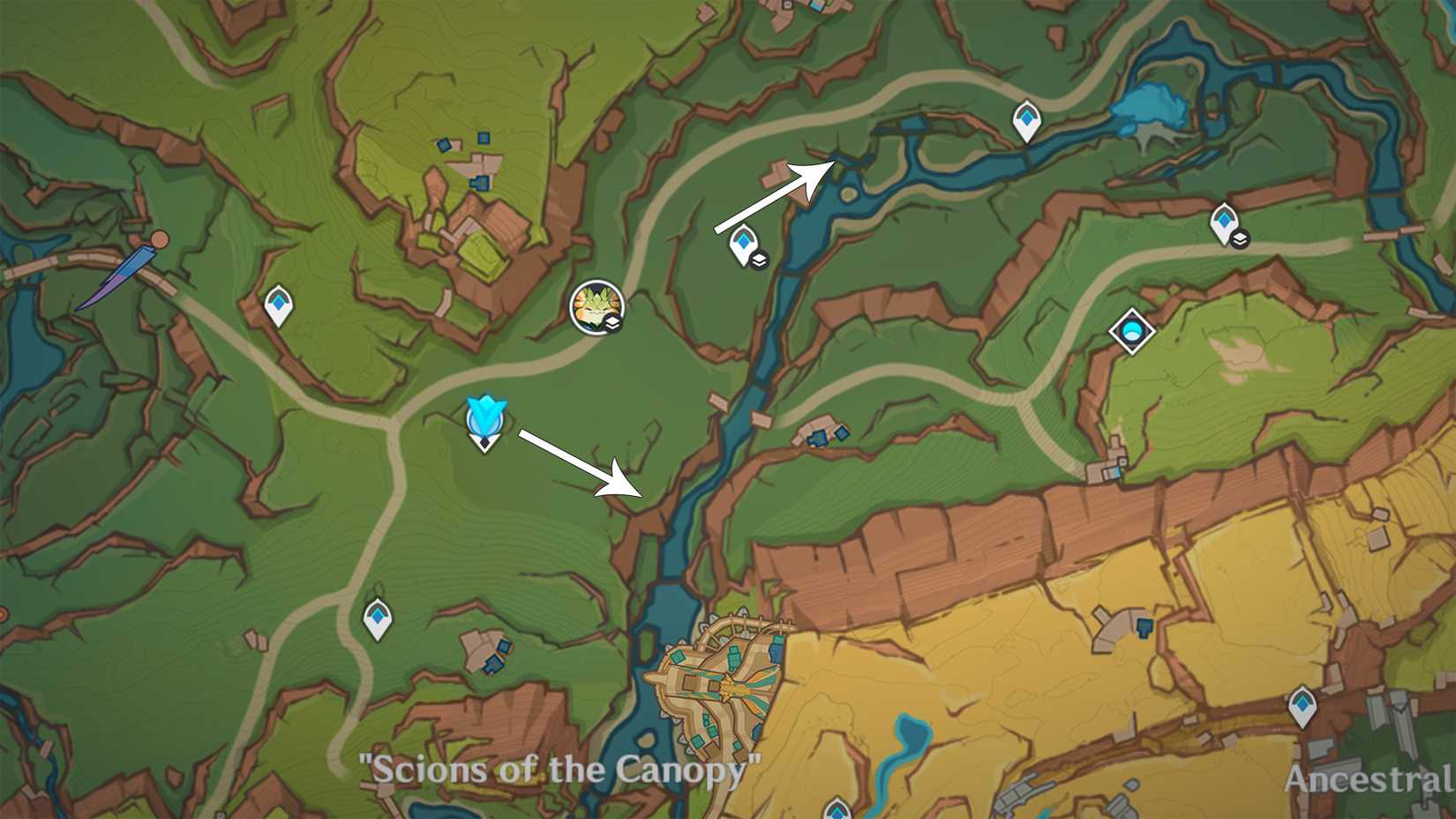 Quenepa Berry locations and best farming route in Genshin Impact