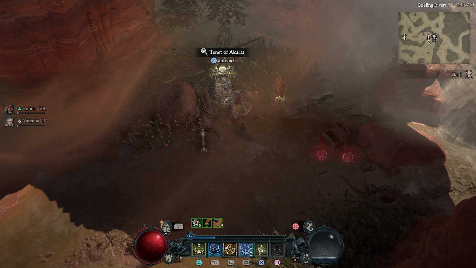 All Tenets of Akarat locations in Nahantu in Diablo 4