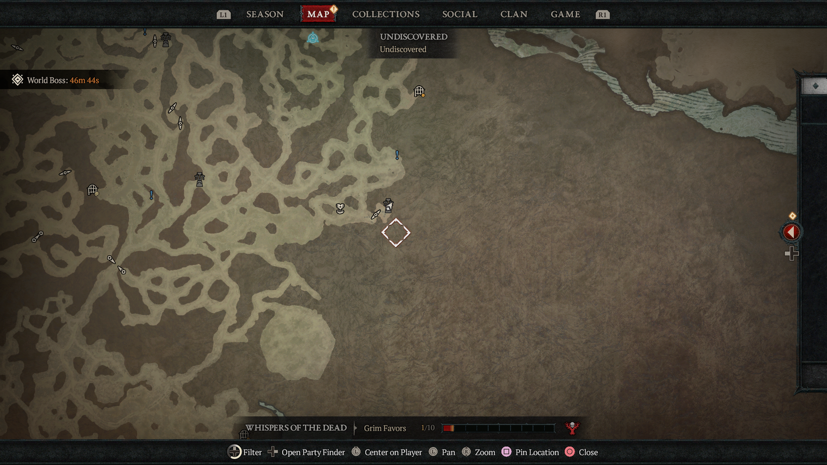 All Tenets of Akarat locations in Nahantu in Diablo 4