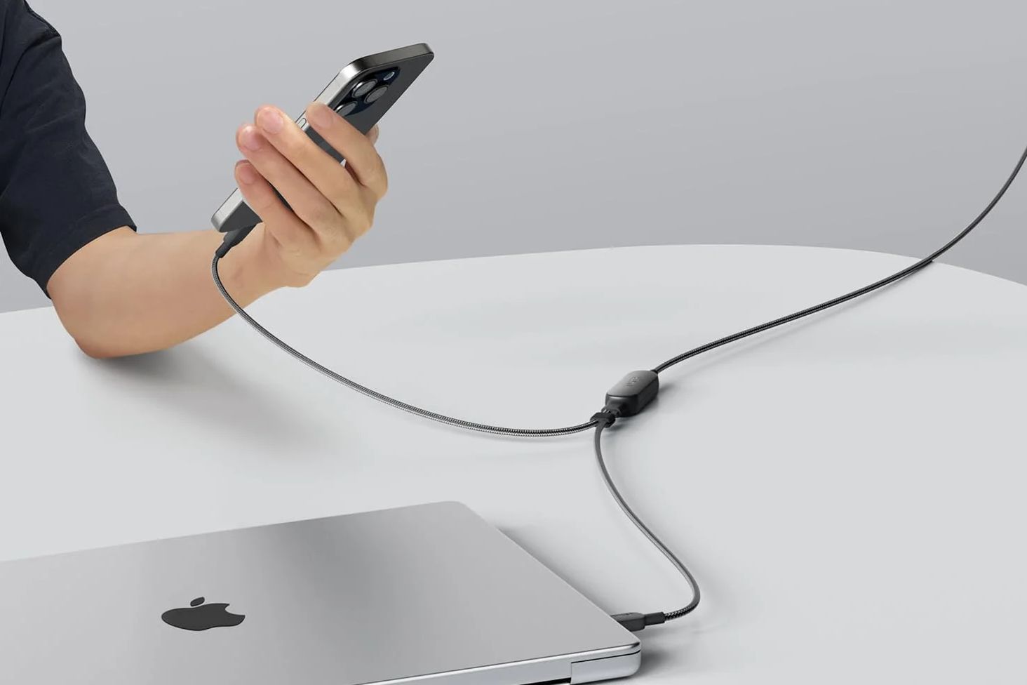 Anker's two-headed USB-C cable is a great value for Prime members