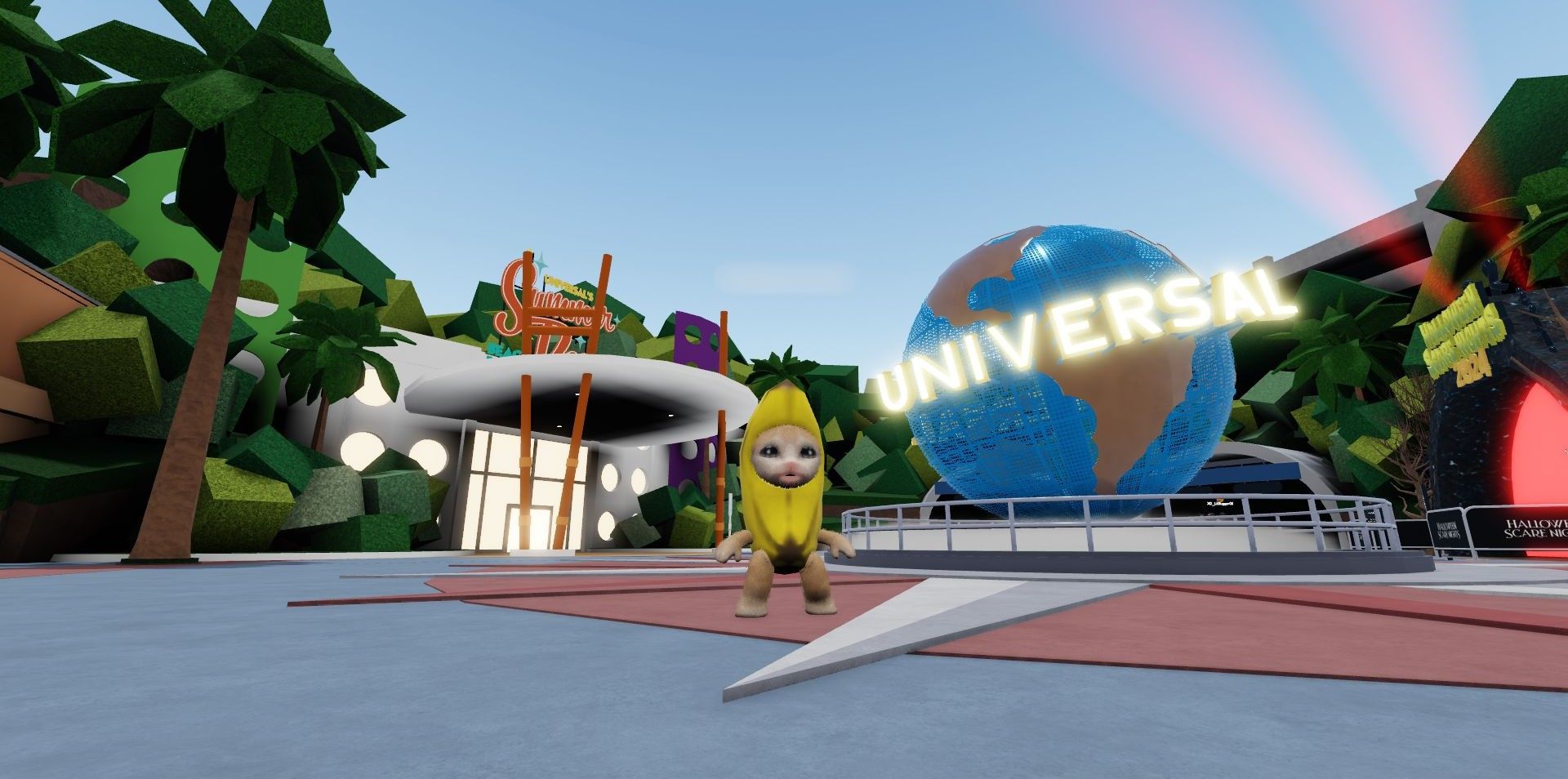 Universal Roblox Theme Park has become a line simulator goof on TikTok