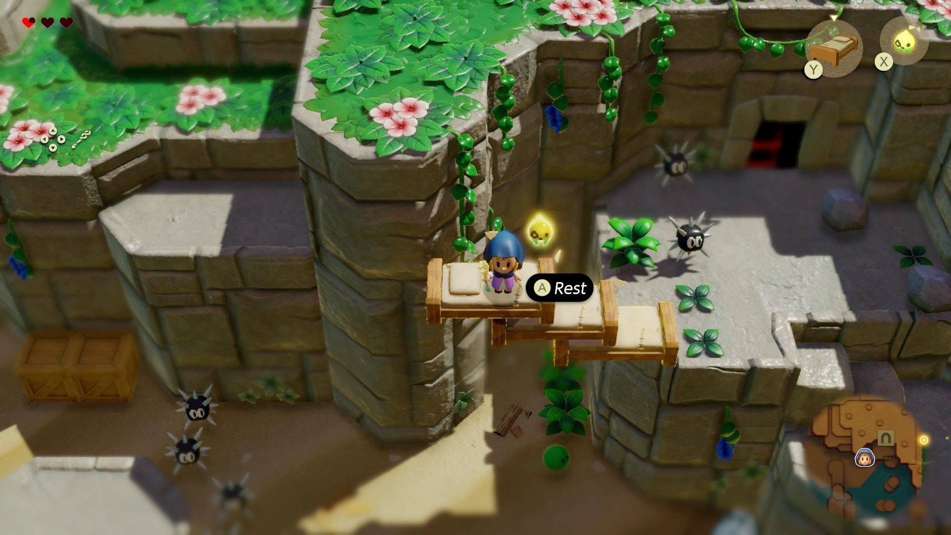 Stuck in Zelda: Echoes of Wisdom? Try a bed
