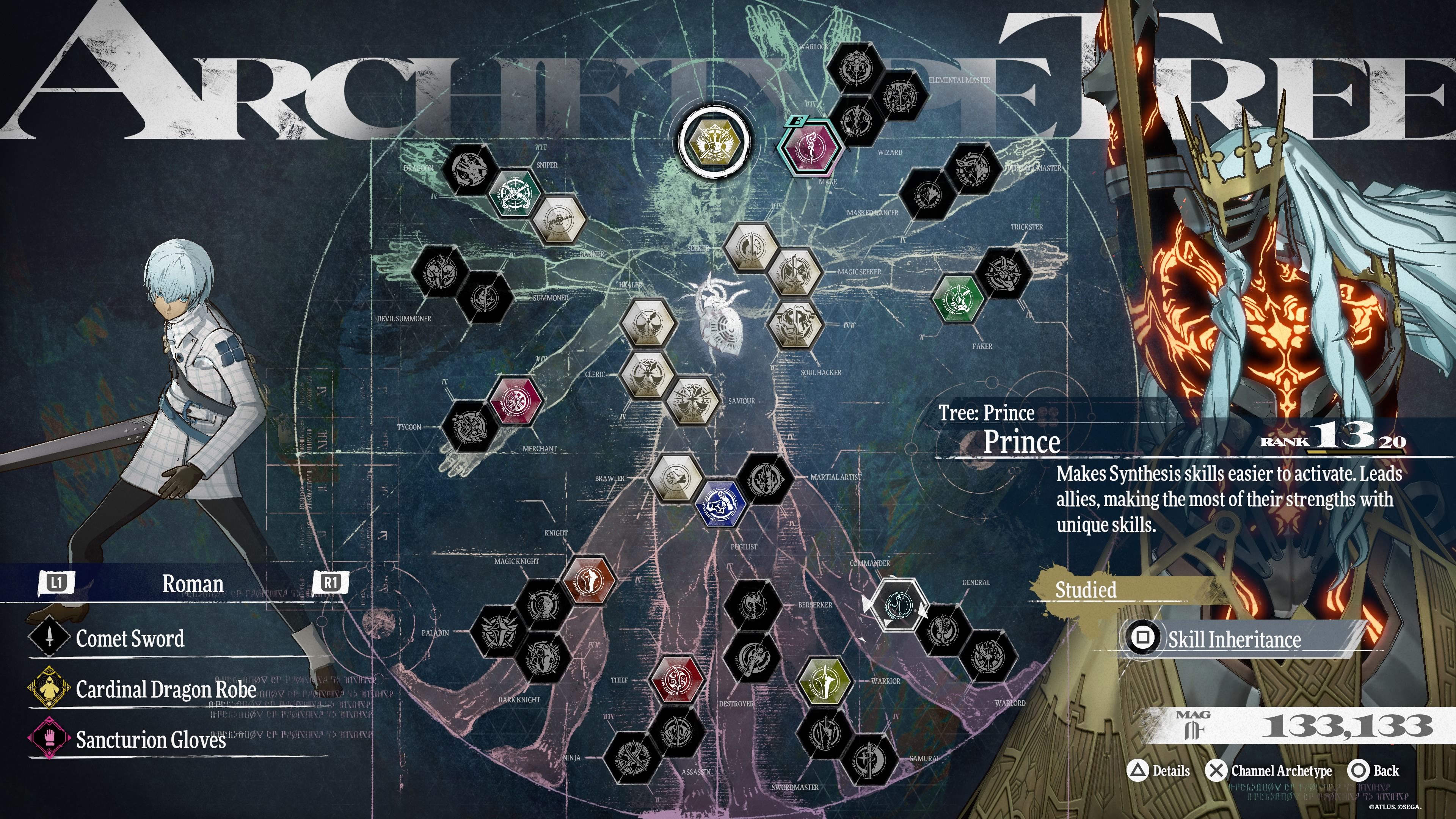 Best Archetypes for each party member in Metaphor ReFantazio