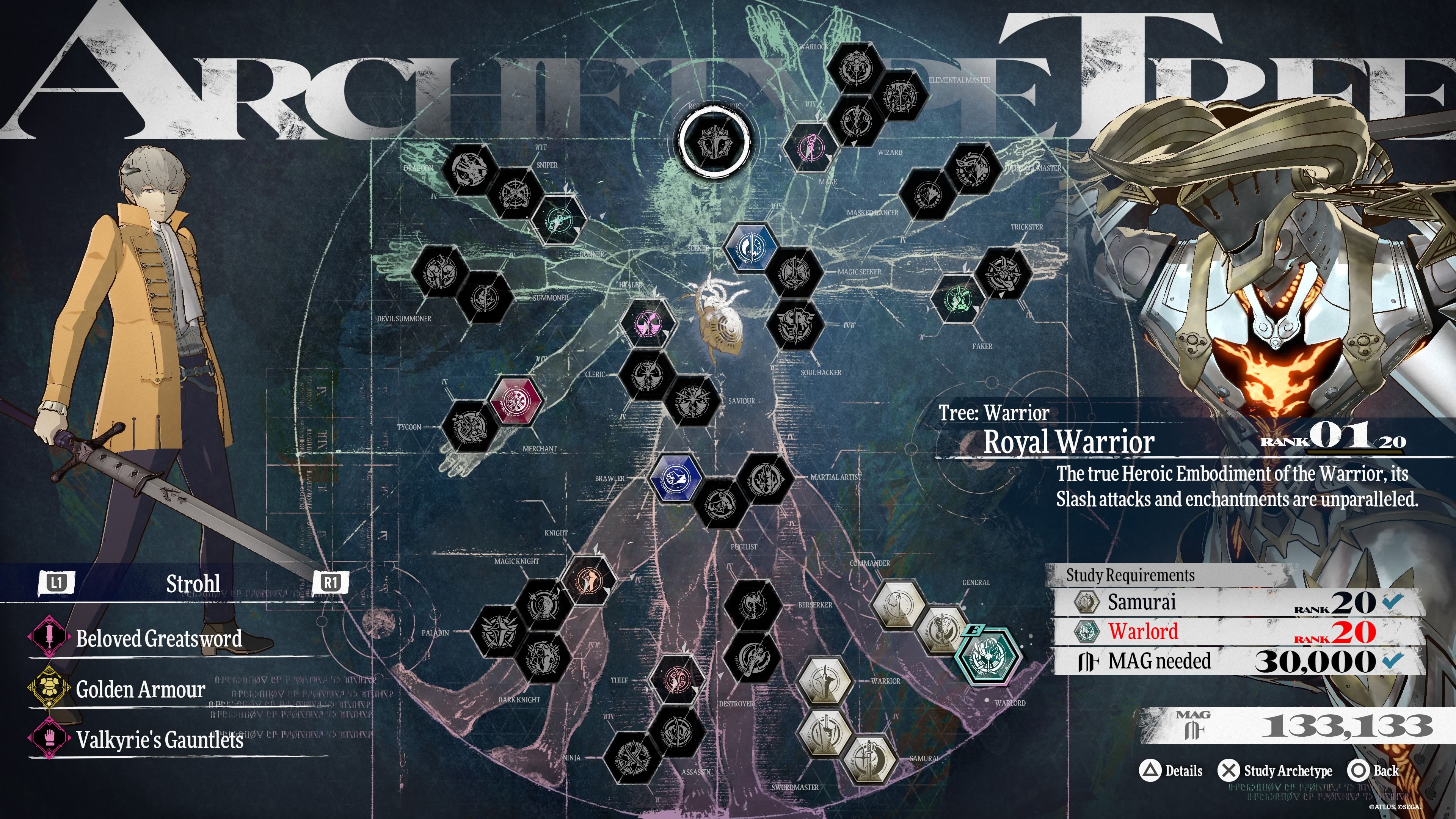 Best Archetypes for each party member in Metaphor ReFantazio