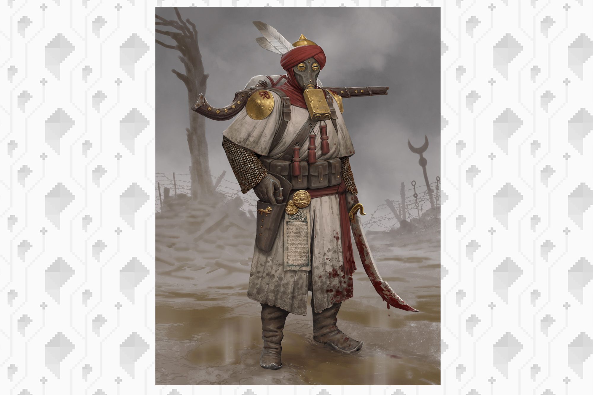 Trench Crusade unchains the grimmest, darkest sci-fi miniature universe