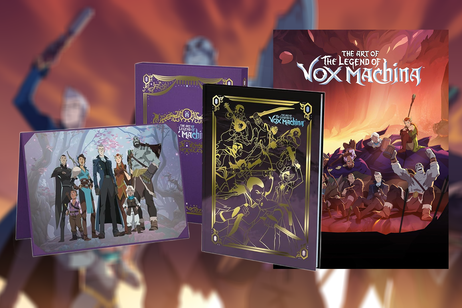 Where to pre-order The Art of The Legend of Vox Machina