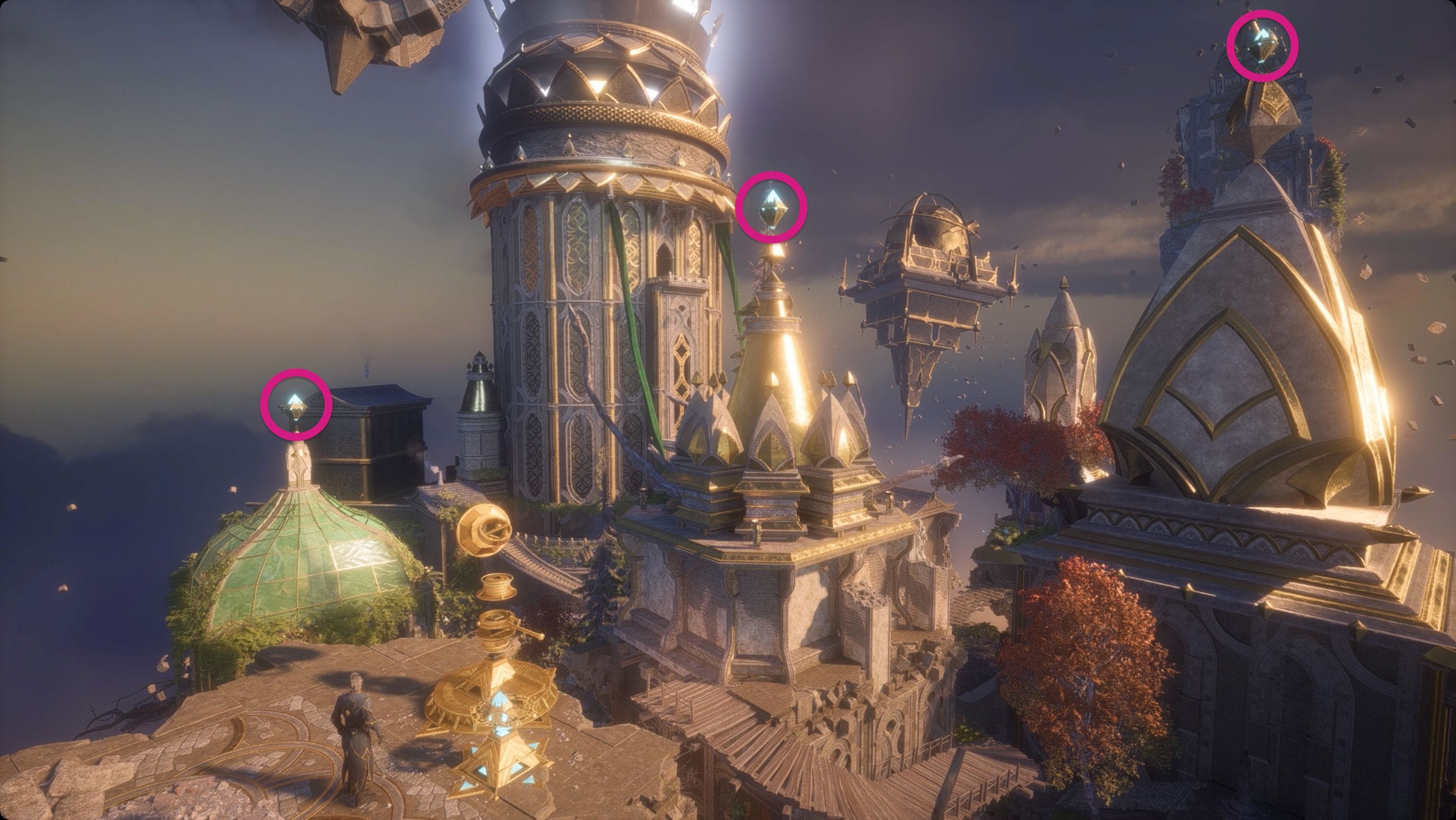 Lighthouse statues puzzle solution in Dragon Age The Veilguard