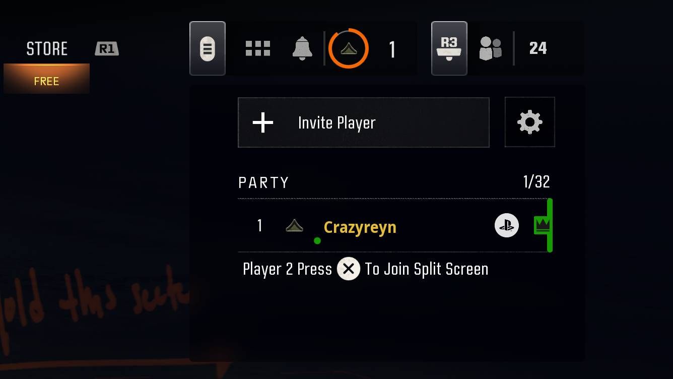 How to play split screen in Black Ops 6