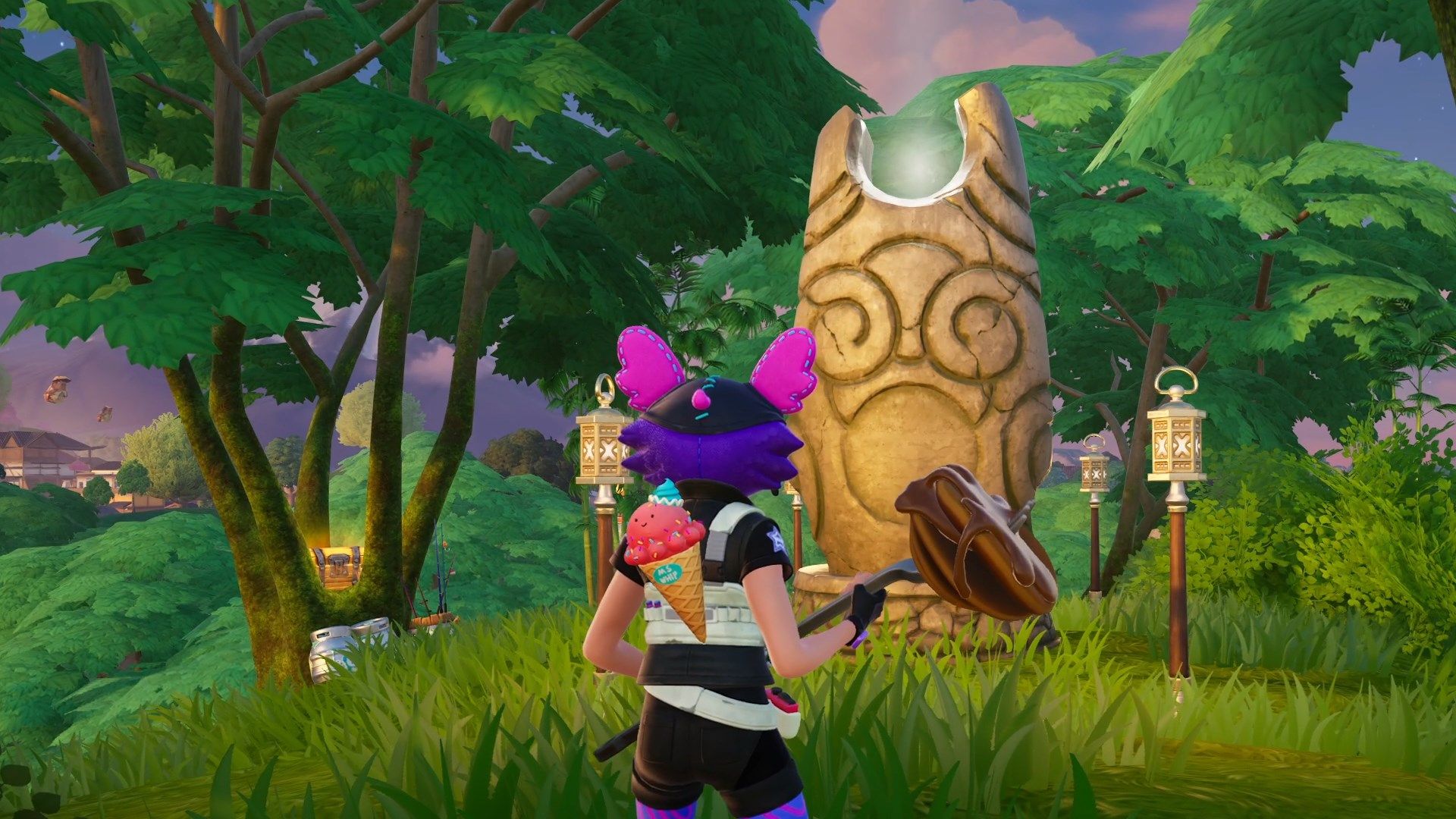 Where is the giant turtle in Fortnite?