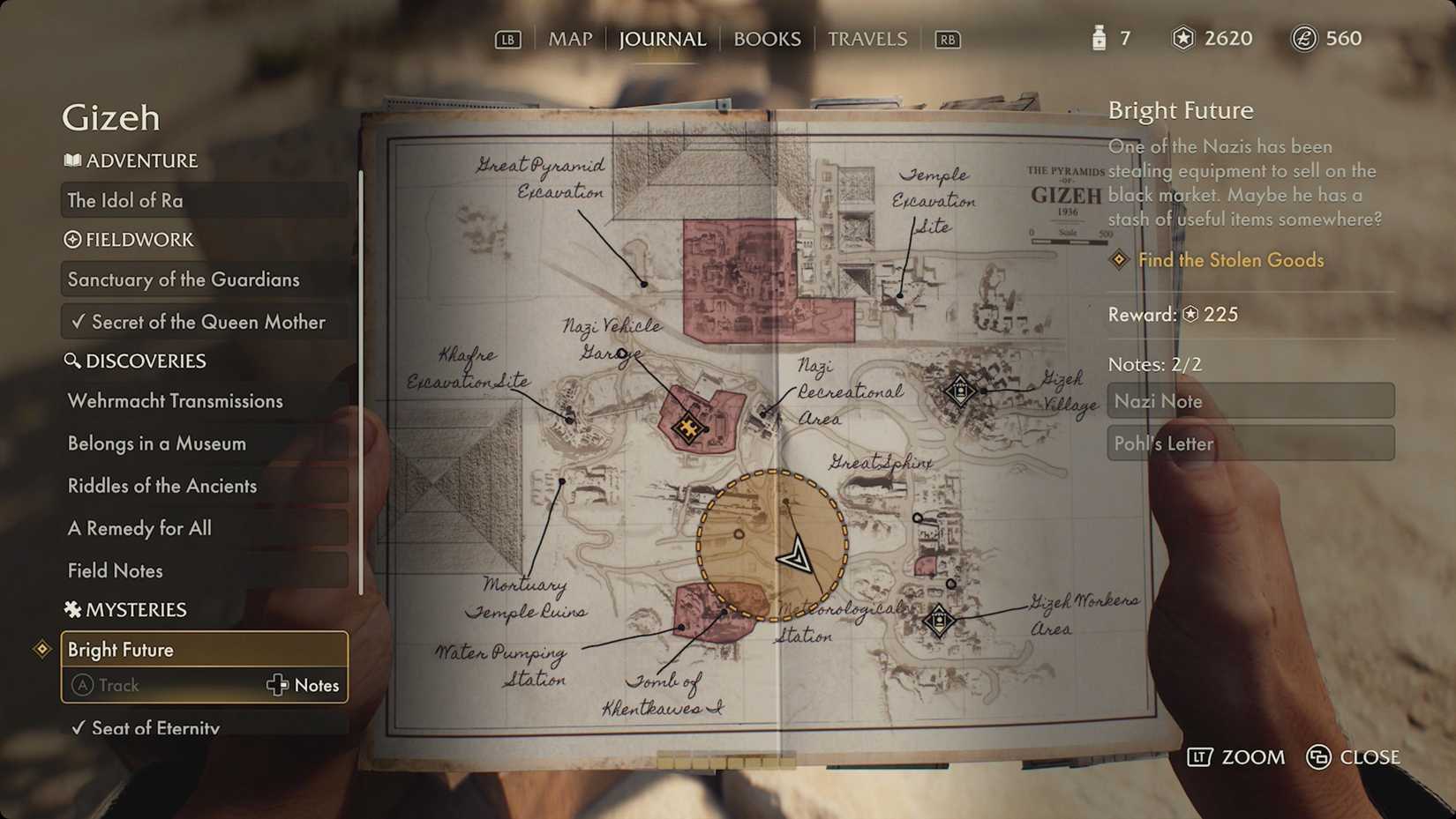 ‘Bright Future’ walkthrough in Indiana Jones and the Great Circle