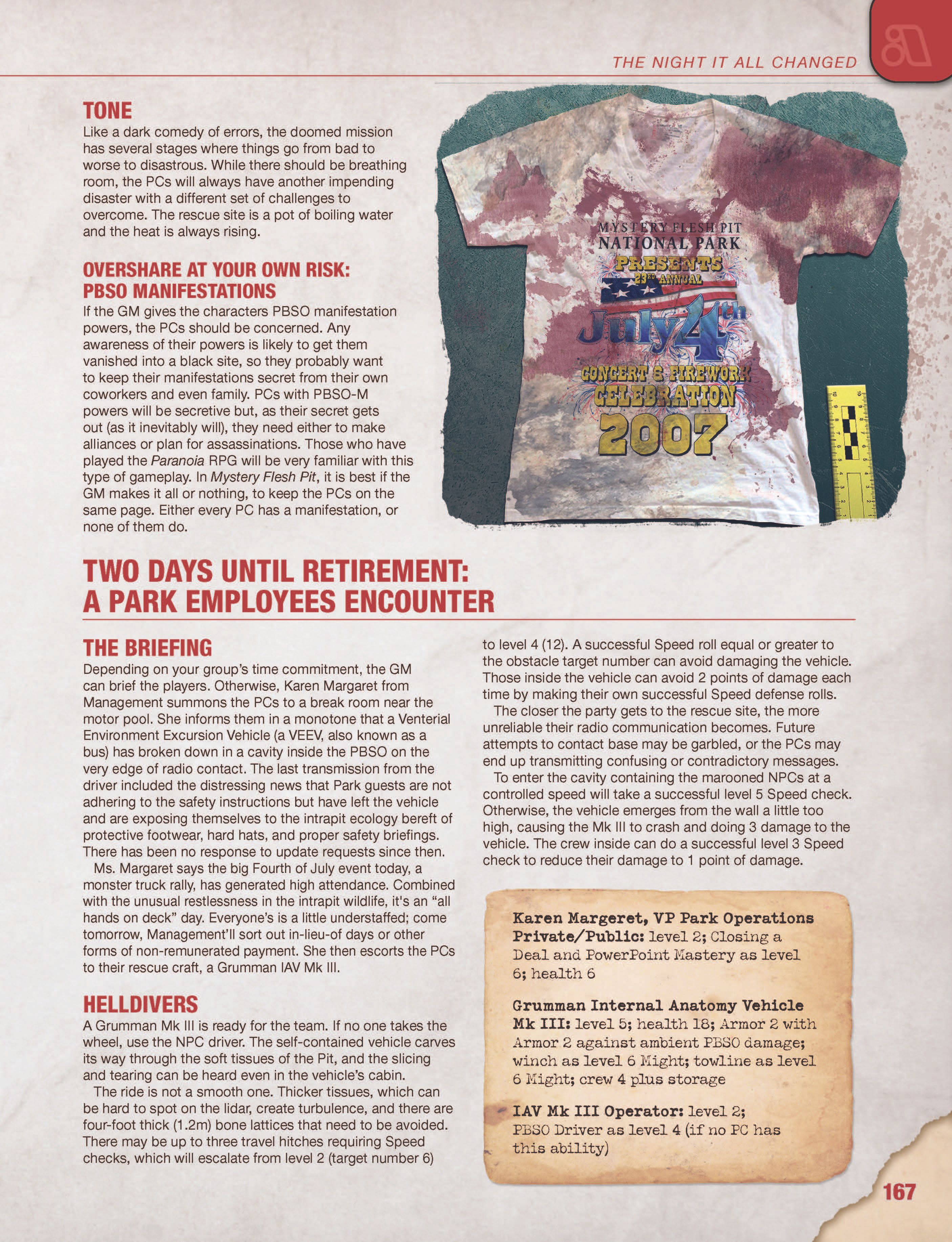 Cinch up your waders, the Mystery Flesh Pit RPG is finally open