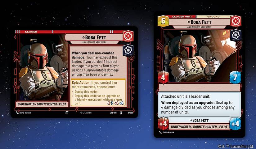 Boba Fett returns to Star Wars: Unlimited TCG in new form this March