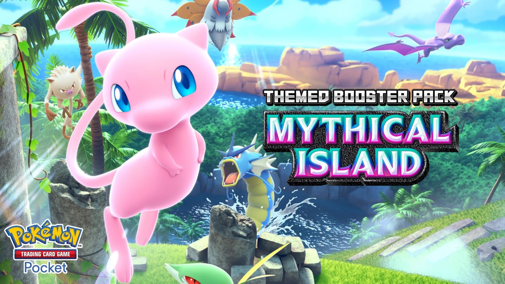 Mythical Island expansion release time and date in Pokémon TCG Pocket