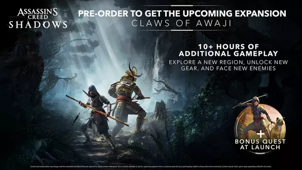 Where to pre-order Assassin’s Creed Shadows