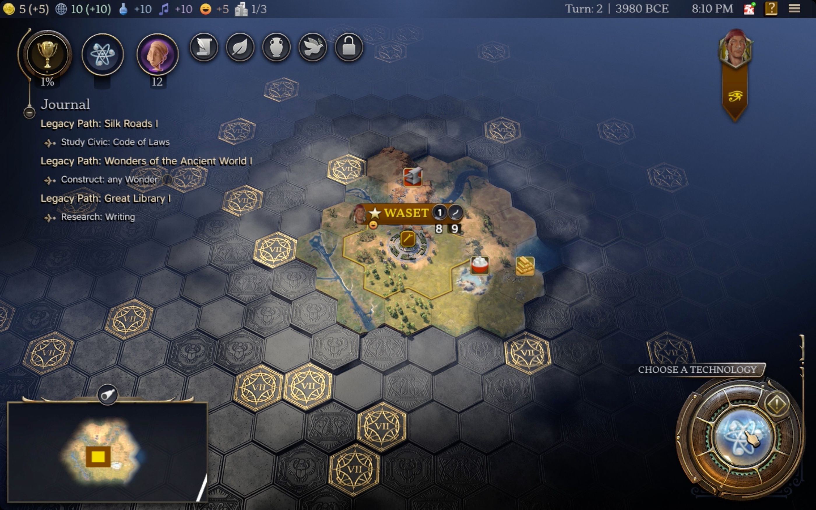 All Legacy Paths and requirements in Civilization 7
