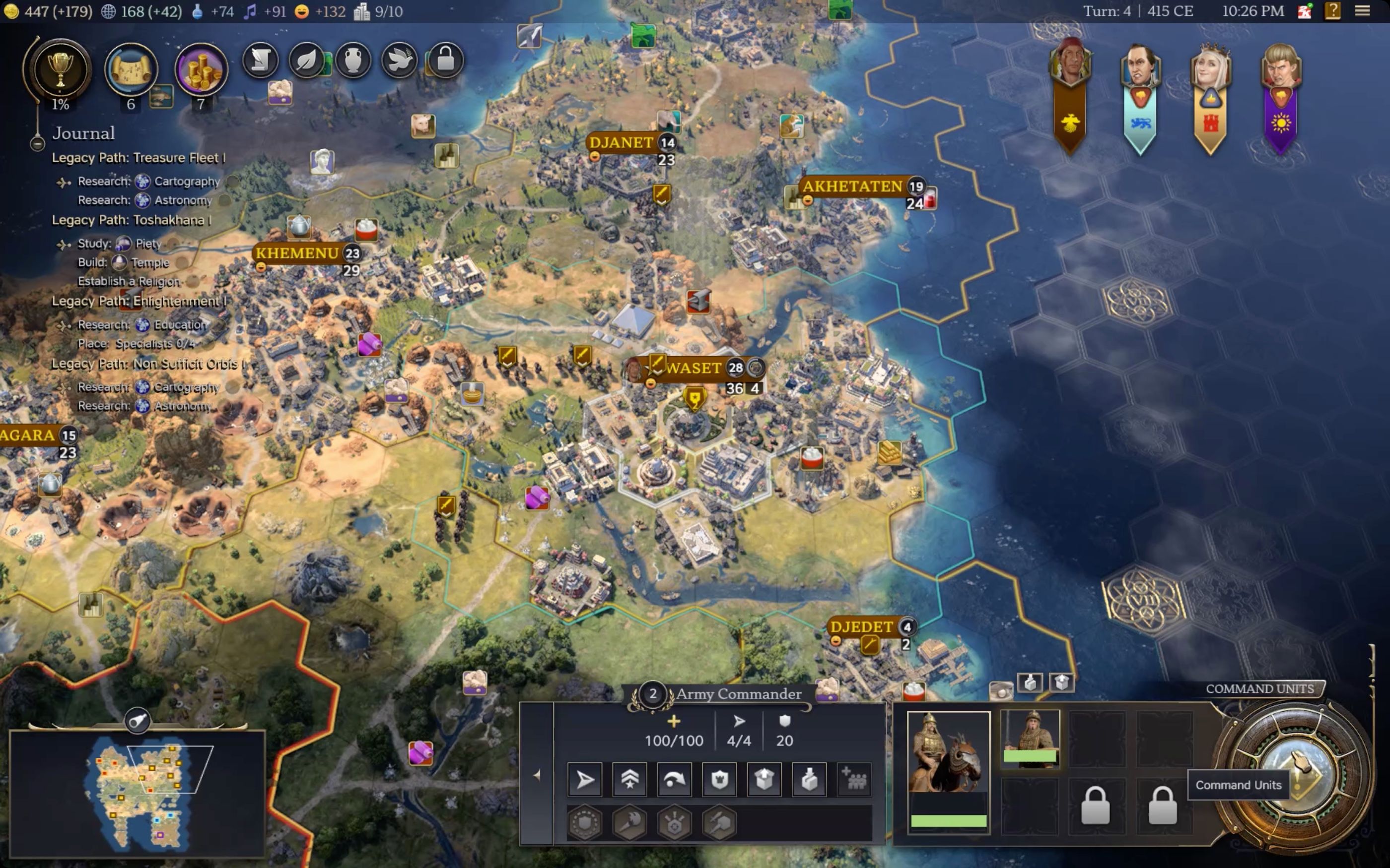 All Legacy Paths and requirements in Civilization 7