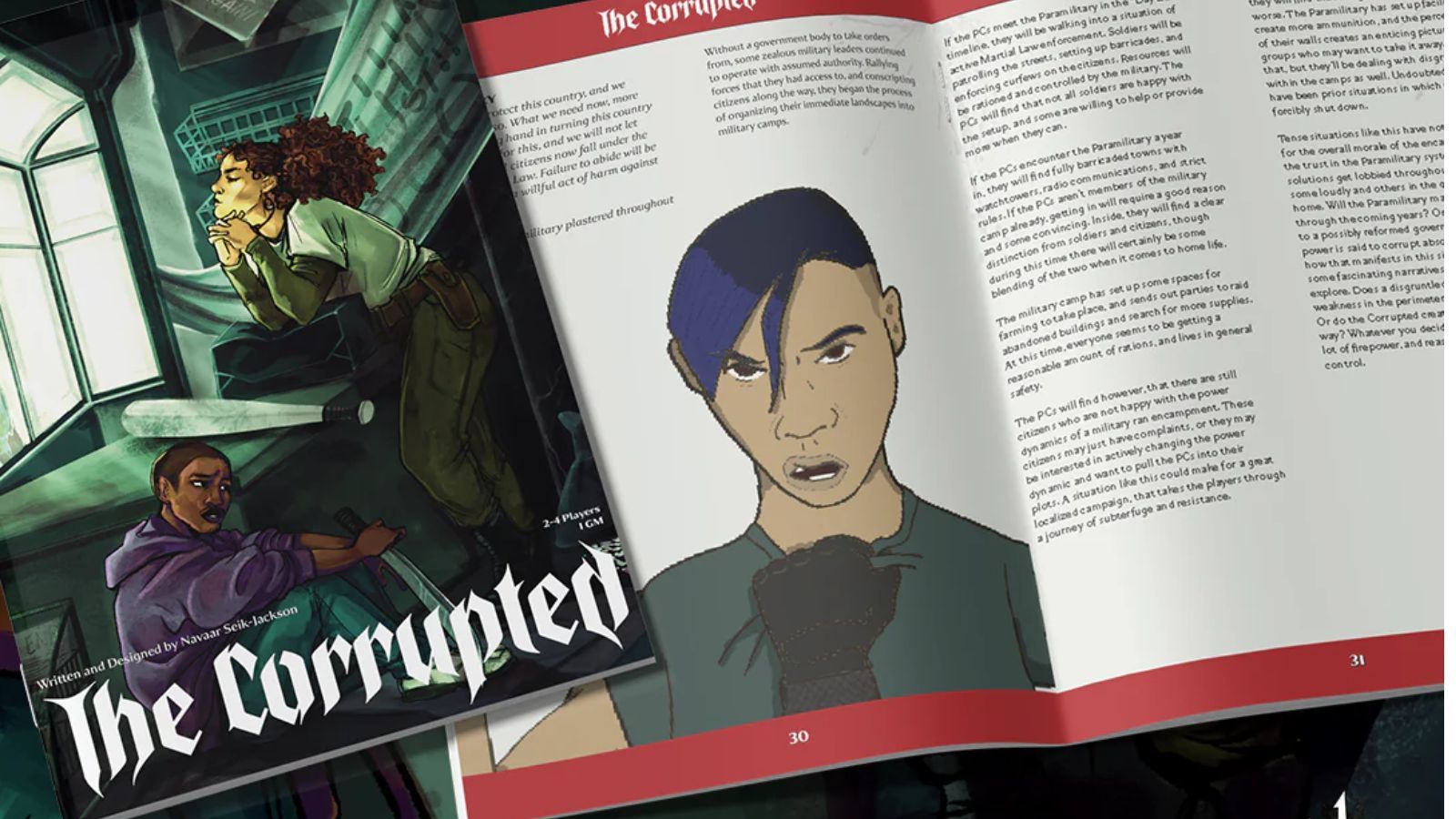 The Corrupted is the intimate TTRPG version of The Last of Us