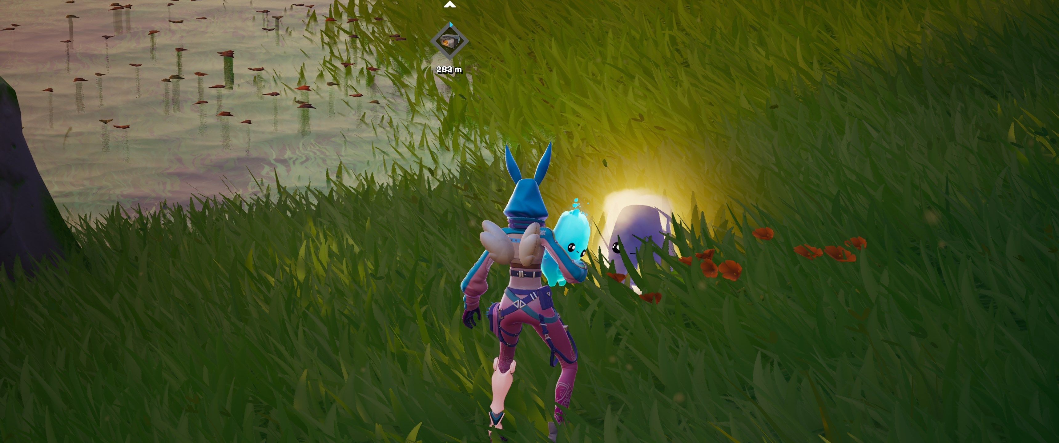 How to catch an air sprite and water sprite in one match in Fortnite