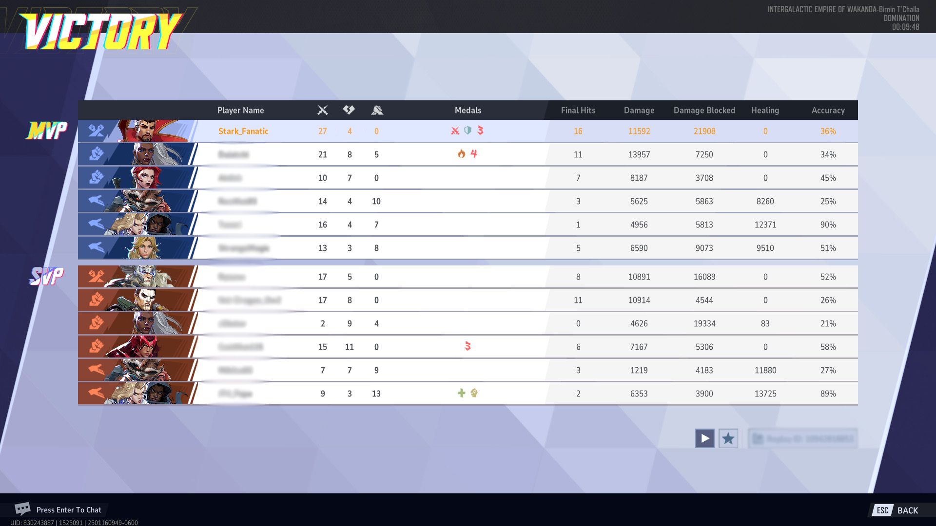 How to check match history in Marvel Rivals