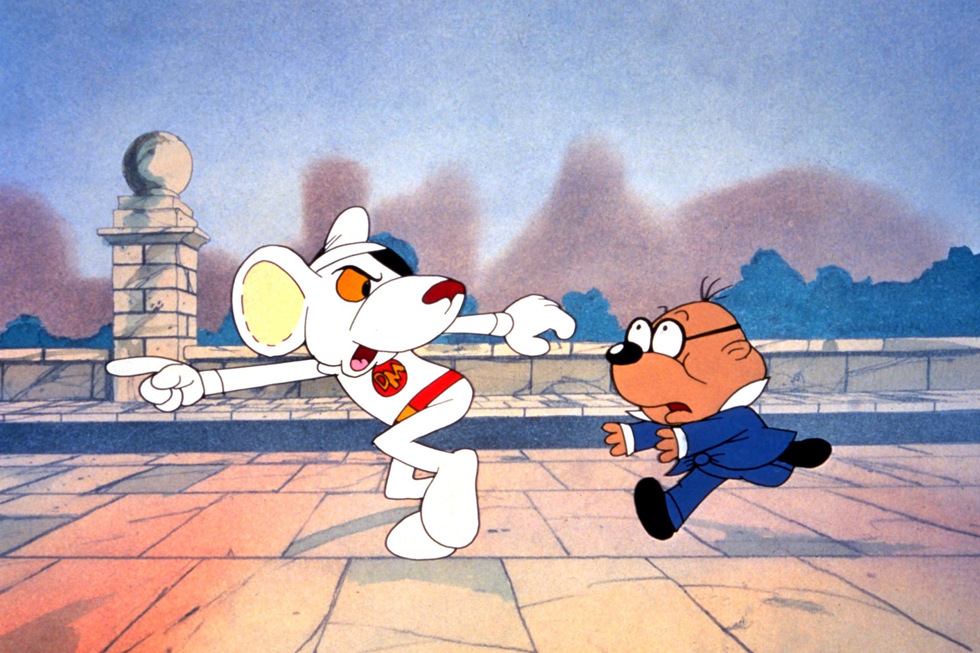 Severance’s Danger Mouse cameo references a very Severance cartoon