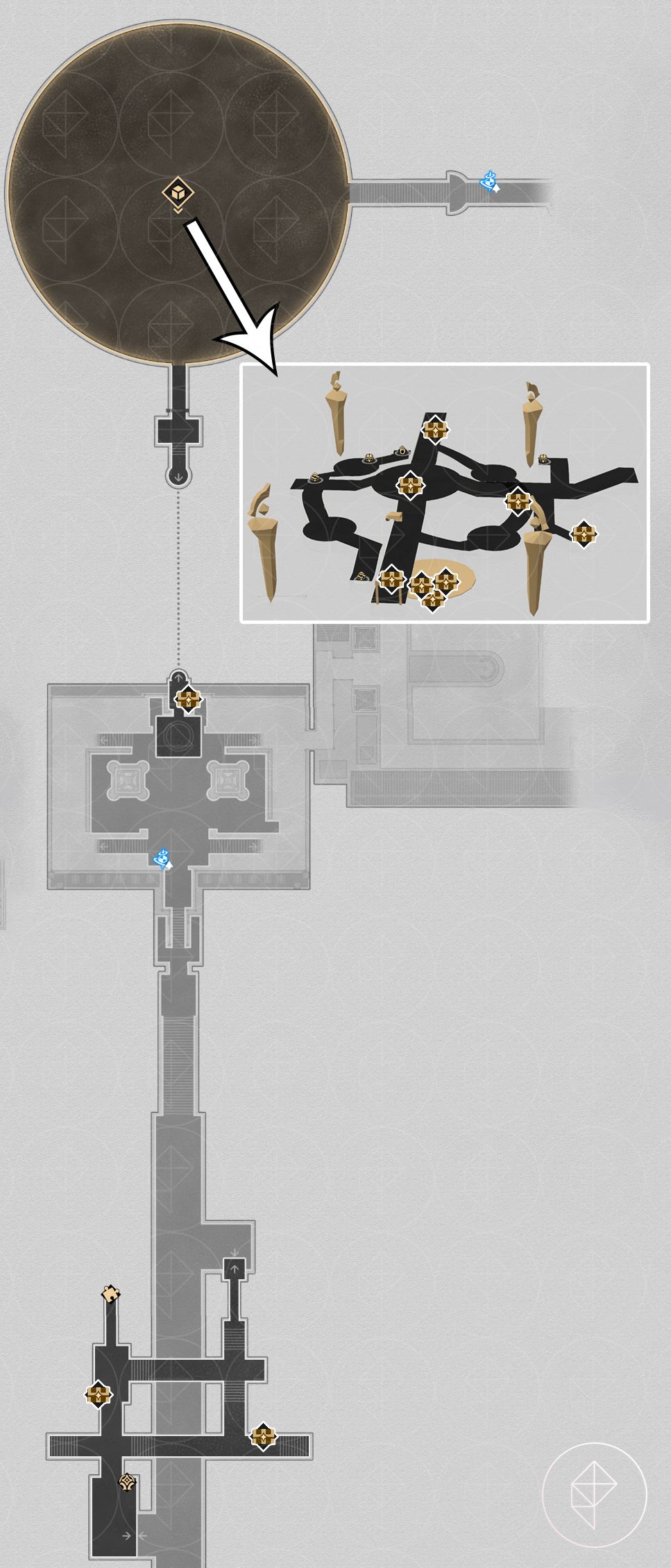 Honkai: Star Rail Amphoreus treasure chest areas and map | Gamer Life Media