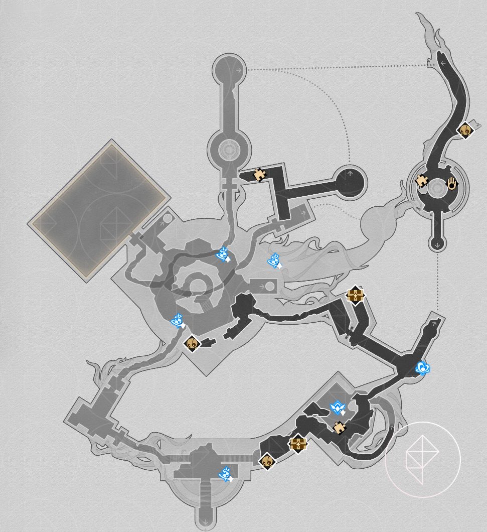 Honkai: Star Rail Amphoreus treasure chest locations and map