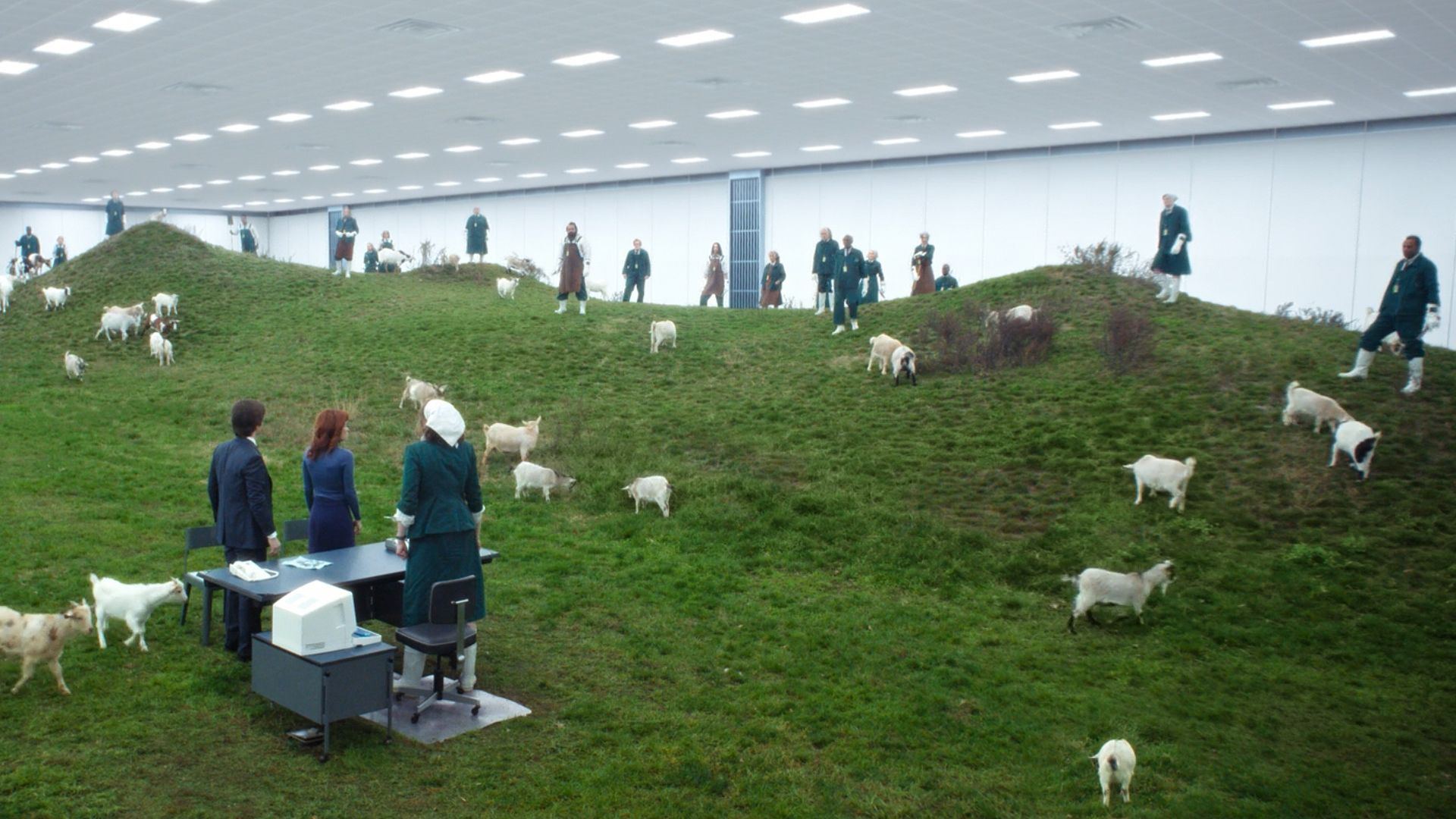 What’s up with Severance’s goat room? The clues are… muddled