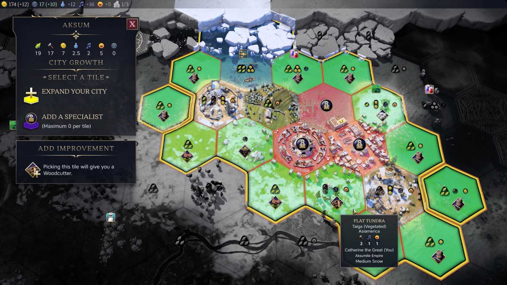 How to increase Production in Civilization 7