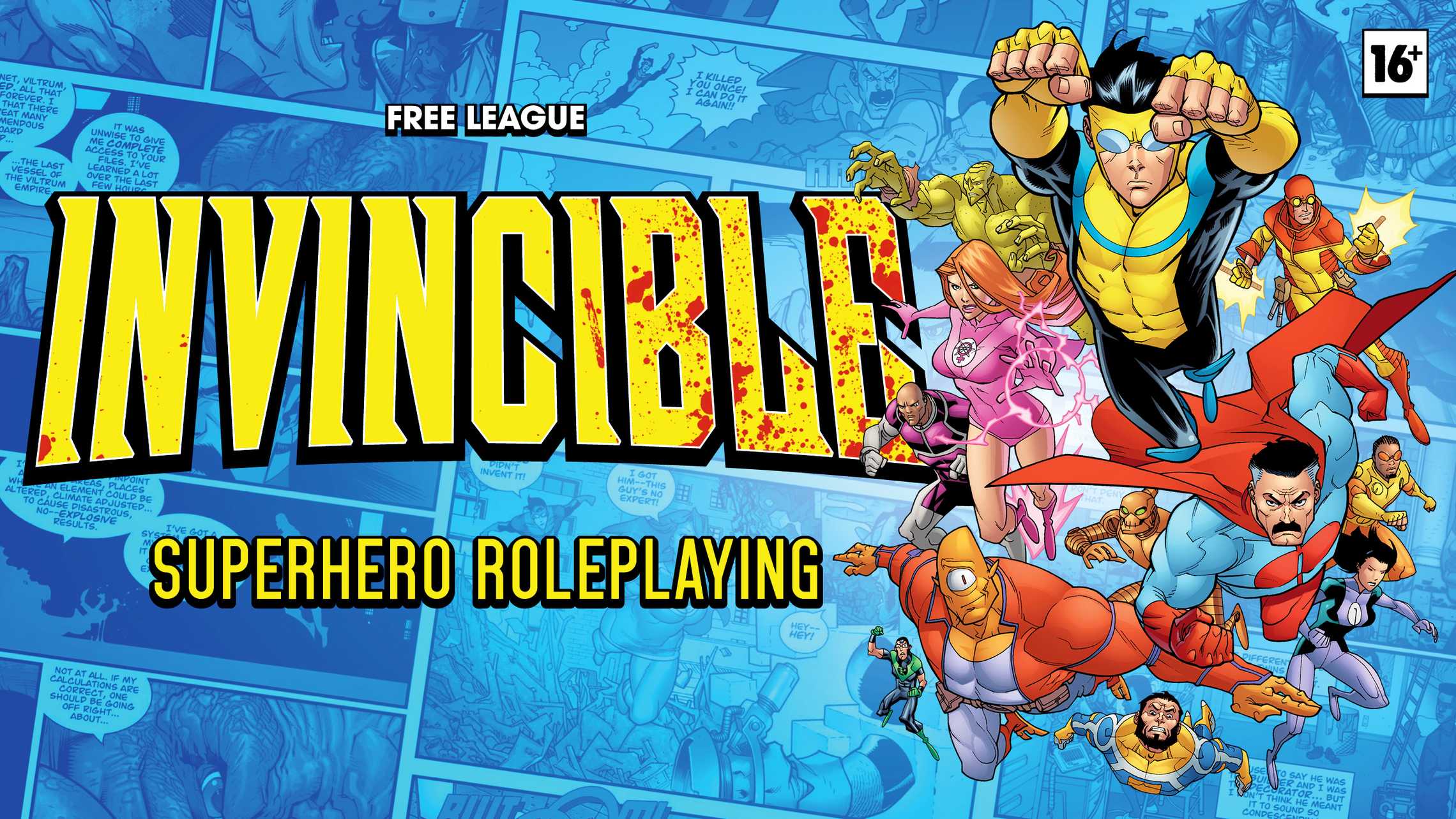 The Invincible superhero setting is getting an official tabletop game