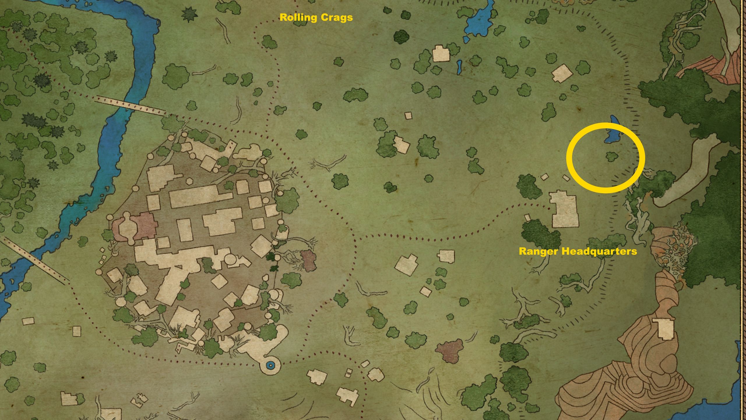 Practical Pockets treasure map location and solution in Avowed