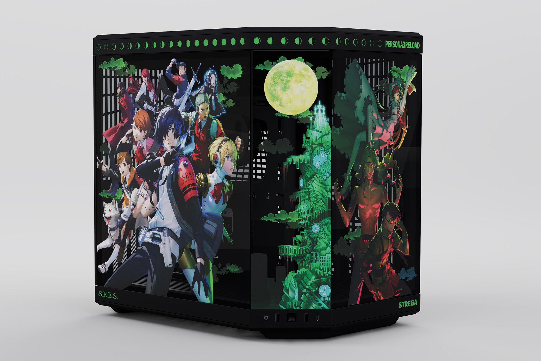 Hyte’s Persona 3 Reload Y70 PC case is made for fans of the RPG hit