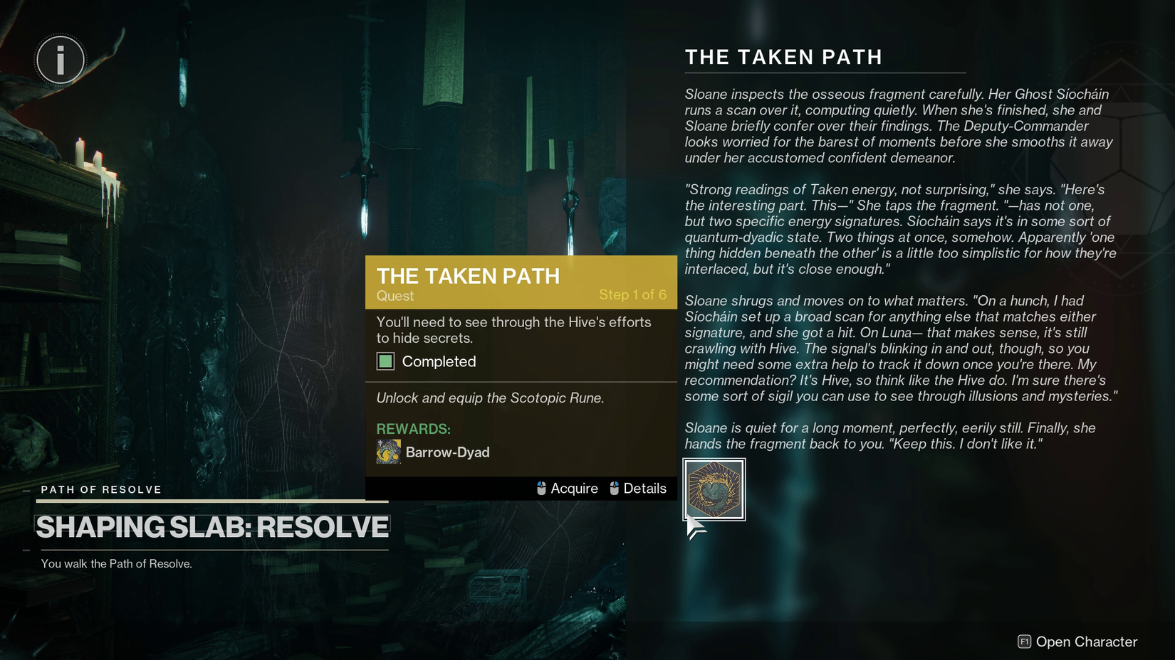 ‘The Taken Path’ Exotic quest walkthrough in Destiny 2