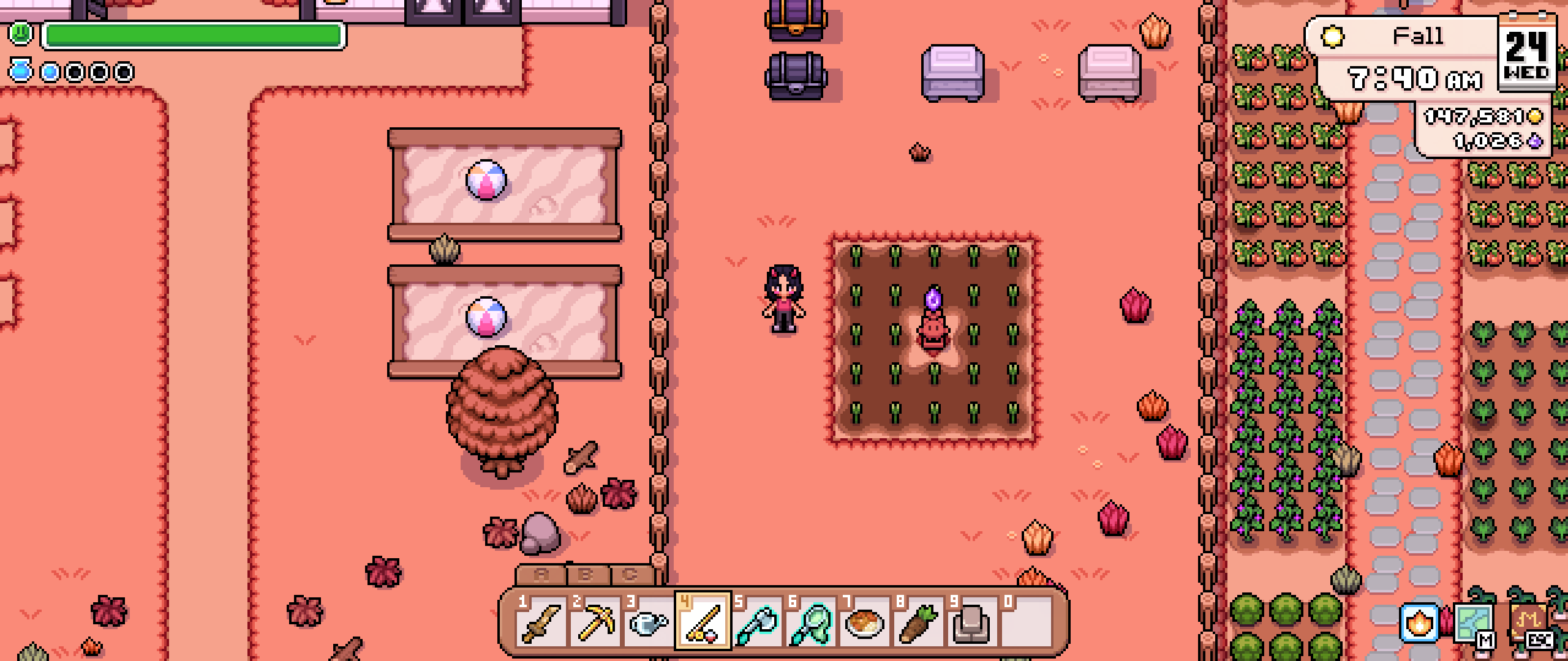 How to get sprinklers in Fields of Mistria