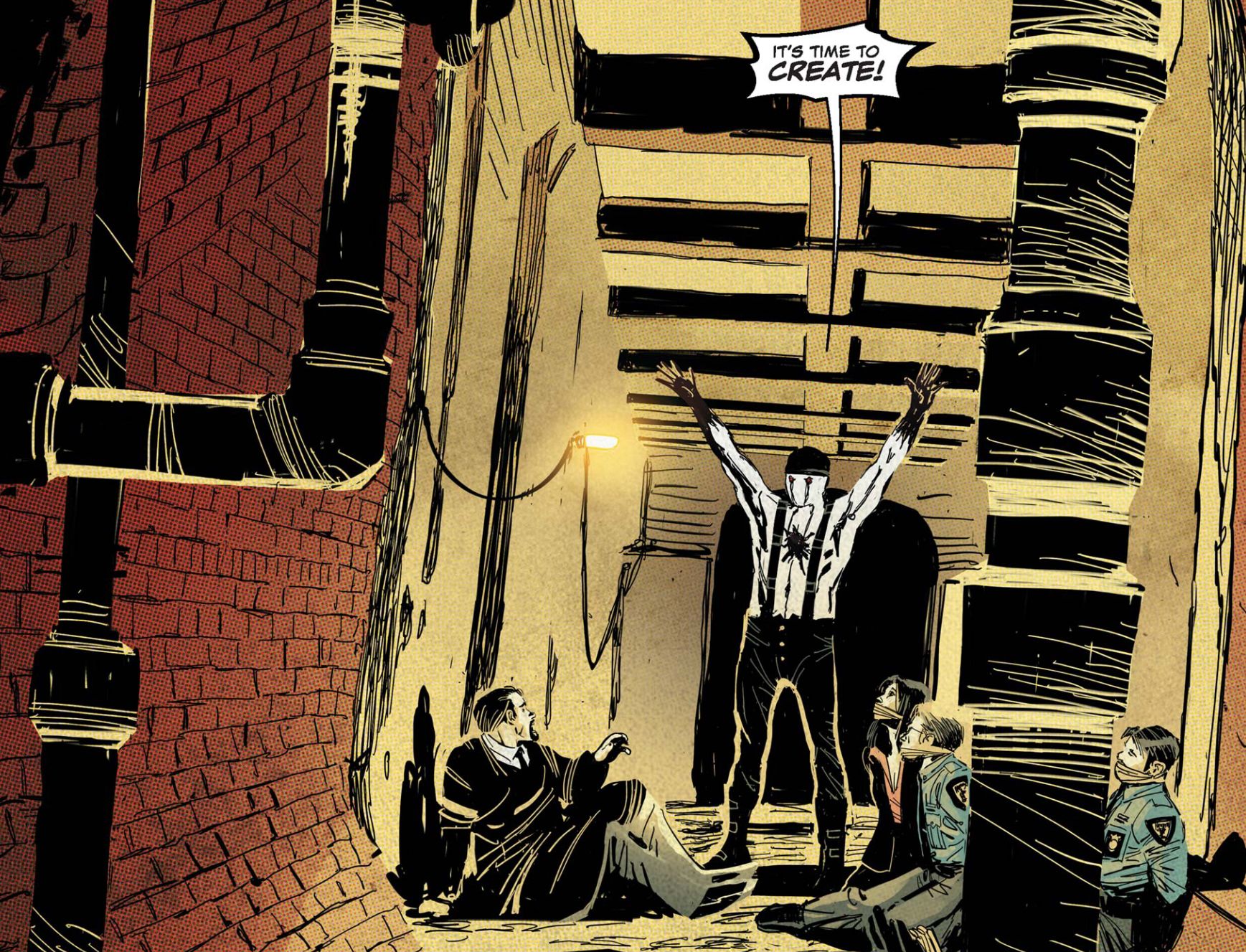 The Marvel Comics origin of Daredevil’s graffiti serial killer, Muse