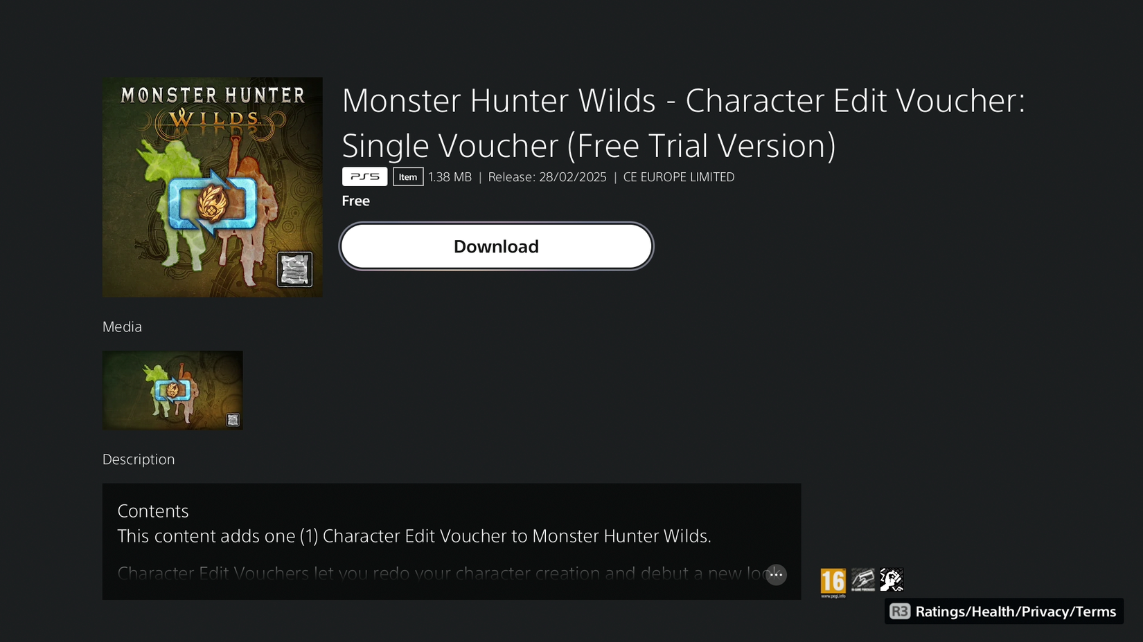 Best character design codes in Monster Hunter Wilds