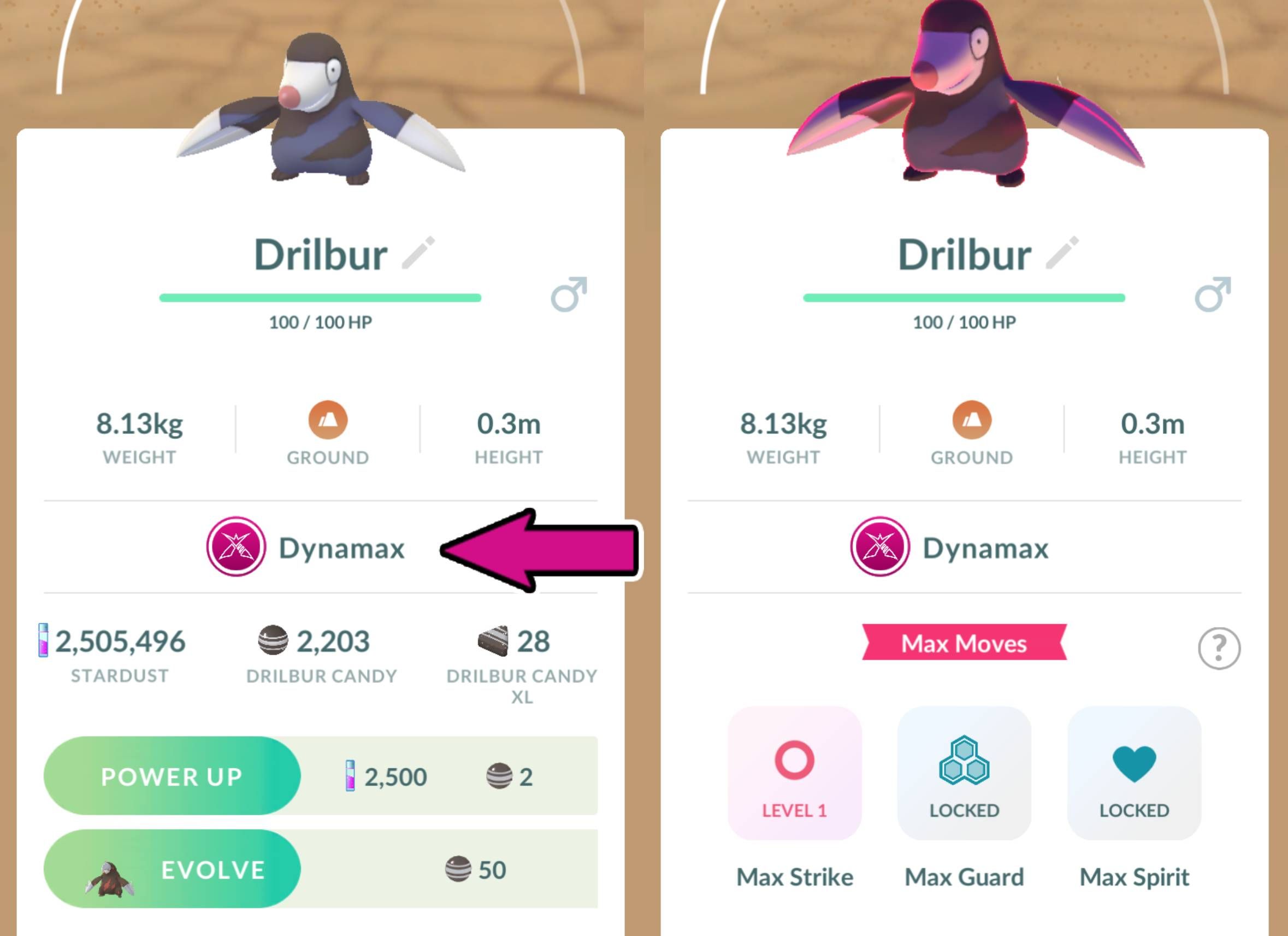 How to unlock and level a Max Move in Pokémon Go