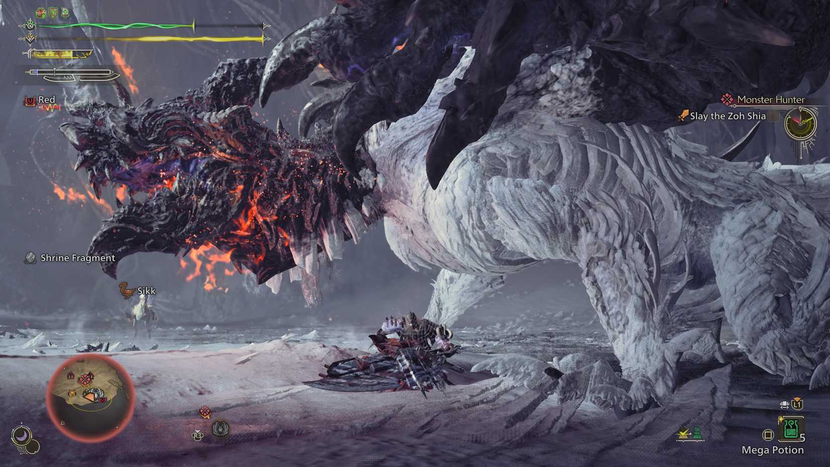 Zoh Shia weakness, location, and strategy in Monster Hunter Wilds