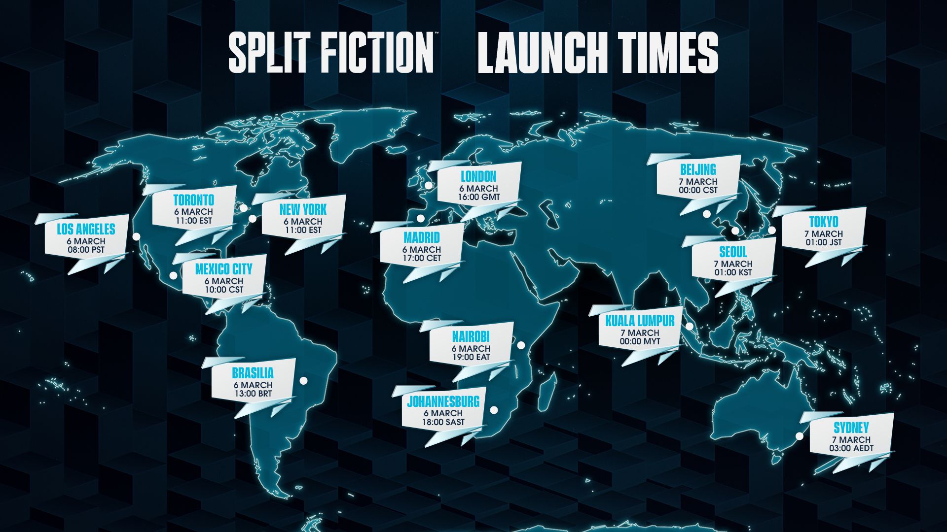Split Fiction release time and date in your time zone