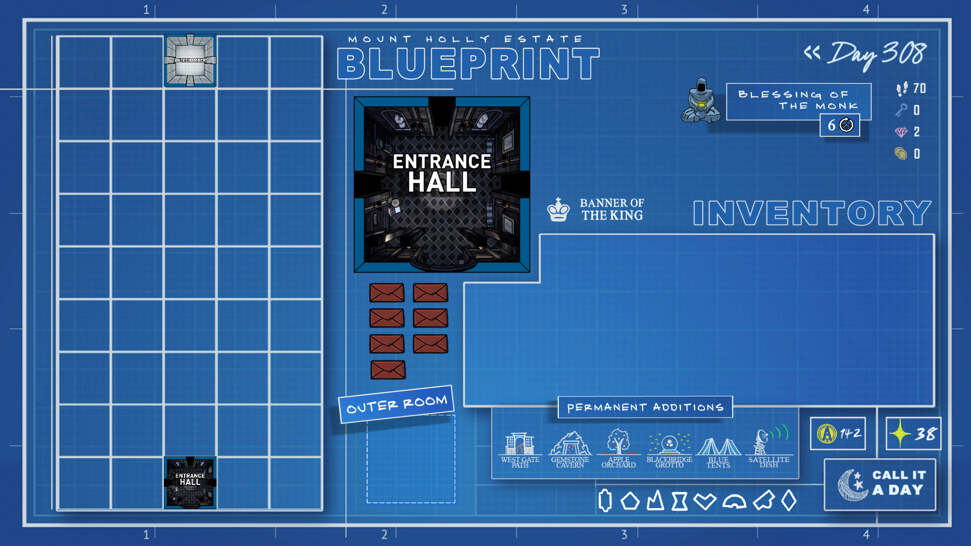 All permanent additions in Blue Prince and how to unlock them