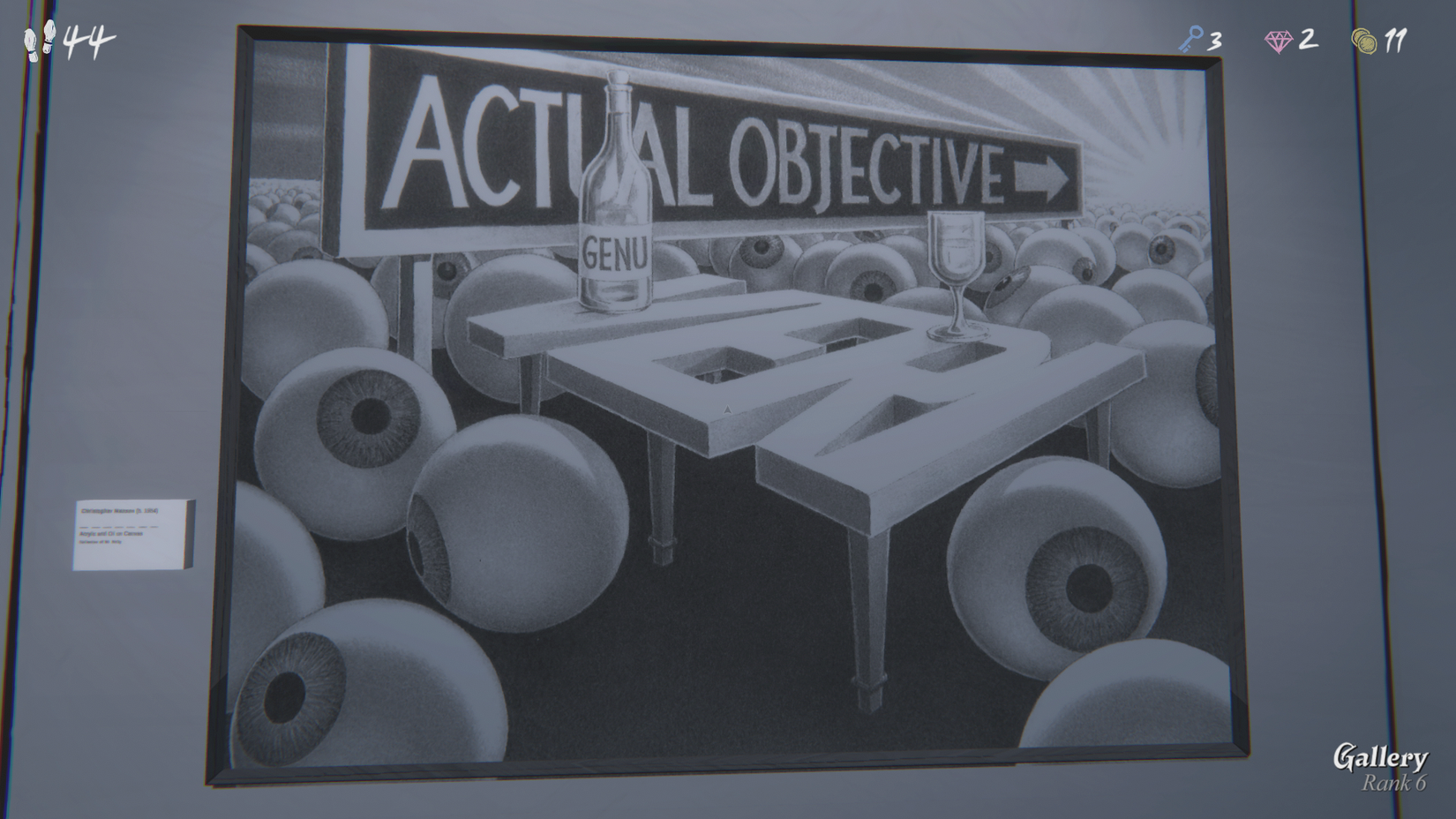 How to solve all Gallery puzzles in Blue Prince