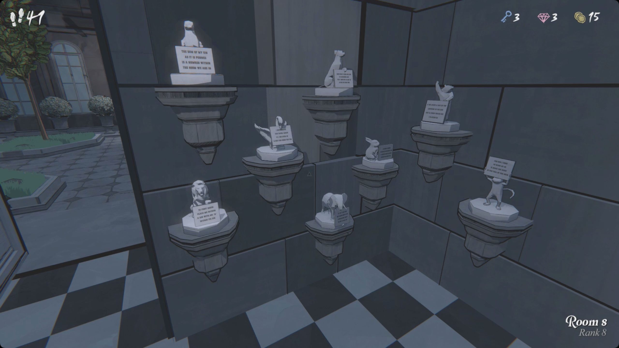 How to solve the Room 8 puzzle in Blue Prince