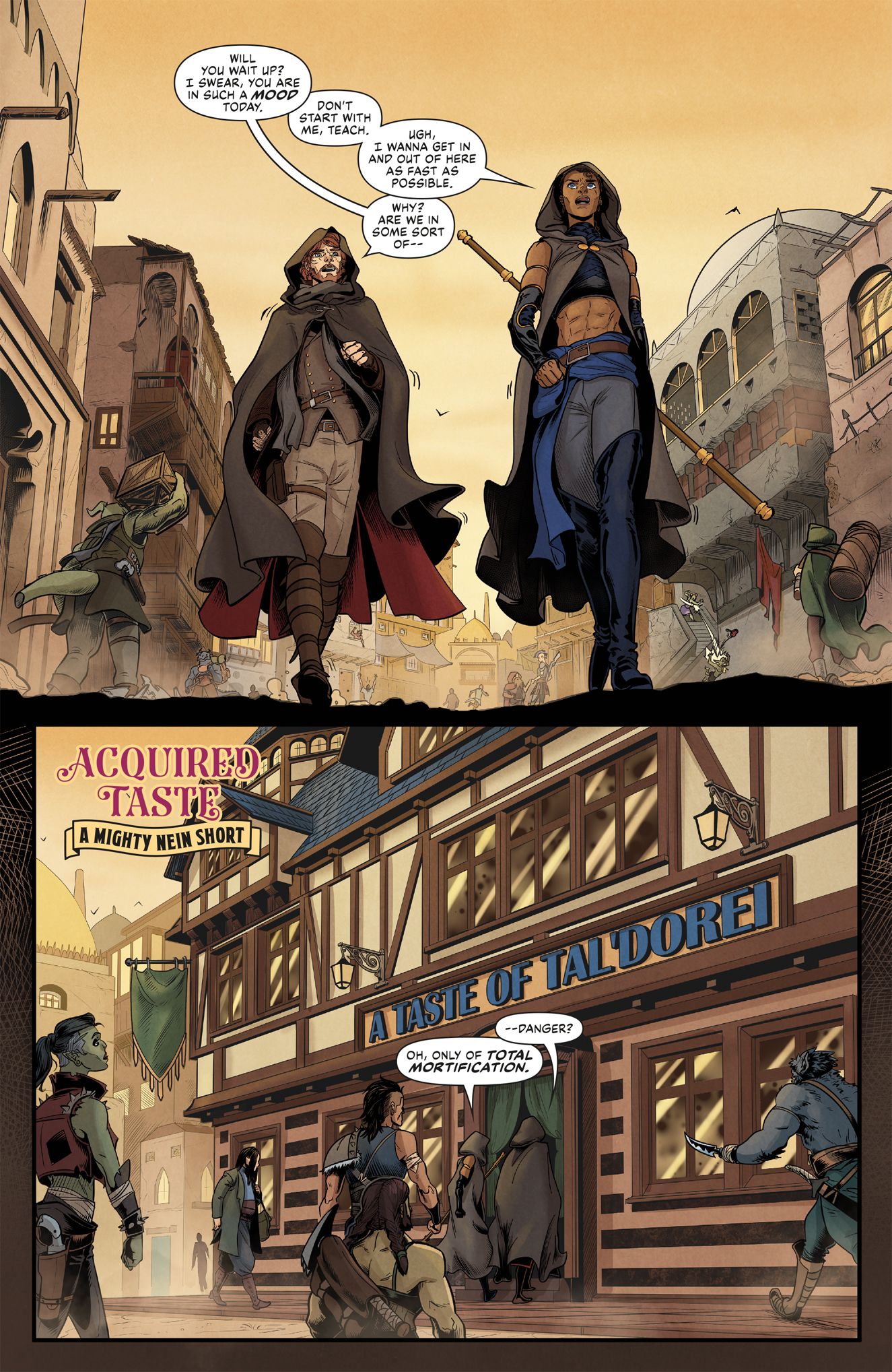 Read a preview of Critical Role’s FCBD Mighty Nein Origins comic