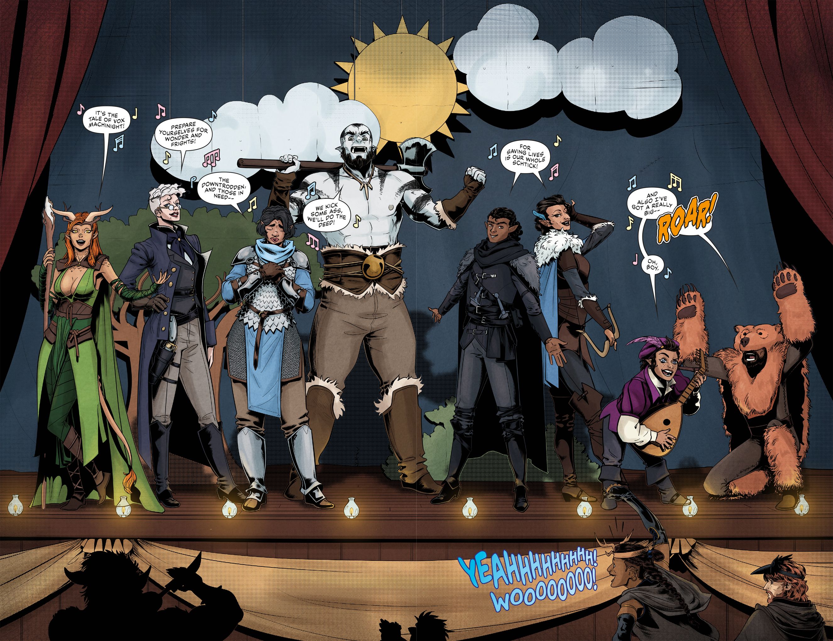 Read a preview of Critical Role’s FCBD Mighty Nein Origins comic