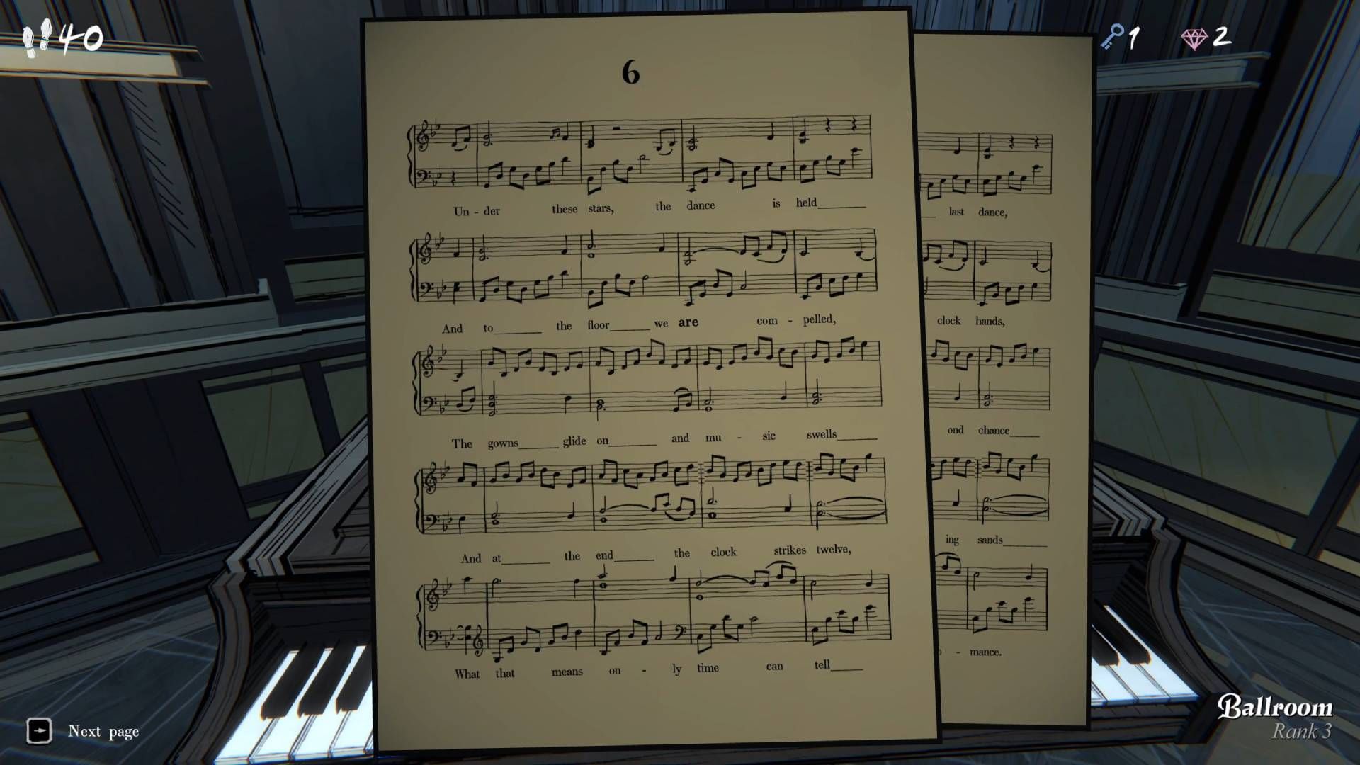 All sheet music page locations and puzzle solution in Blue Prince