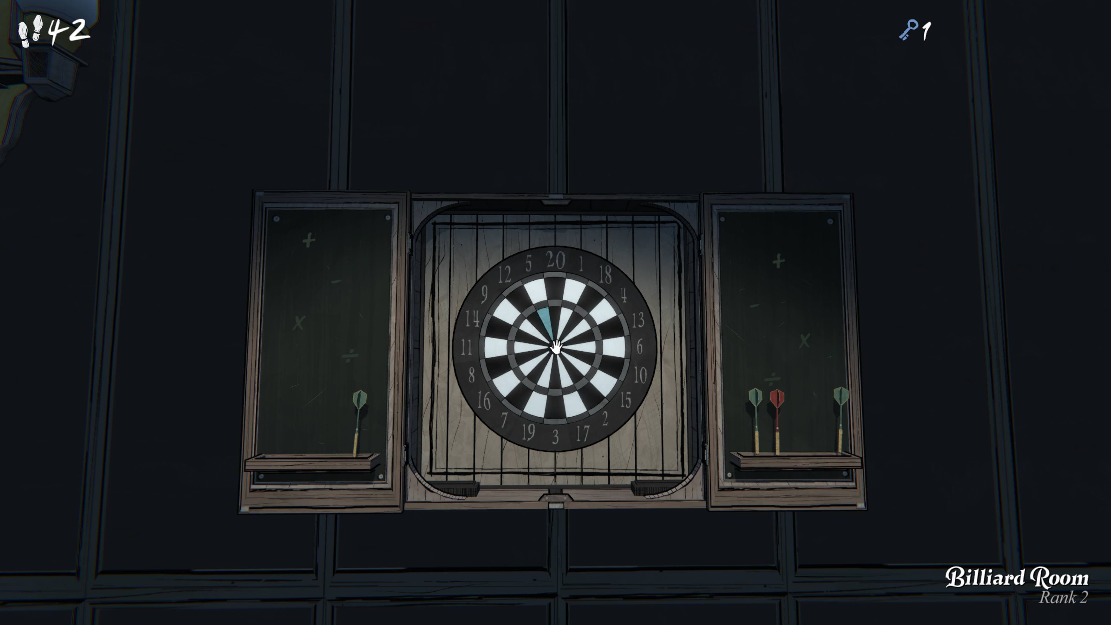 How to solve the Billiard Room dart puzzle in Blue Prince